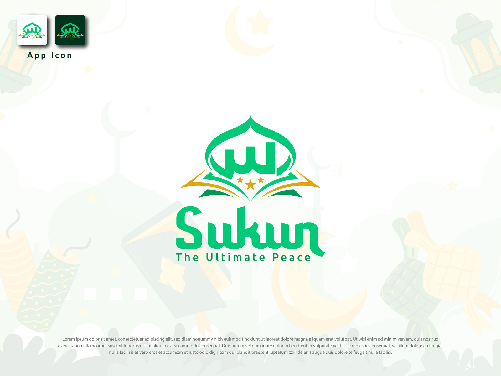 Sukun Arabic Calligraphy Logo Design by Logo Cave on Dribbble