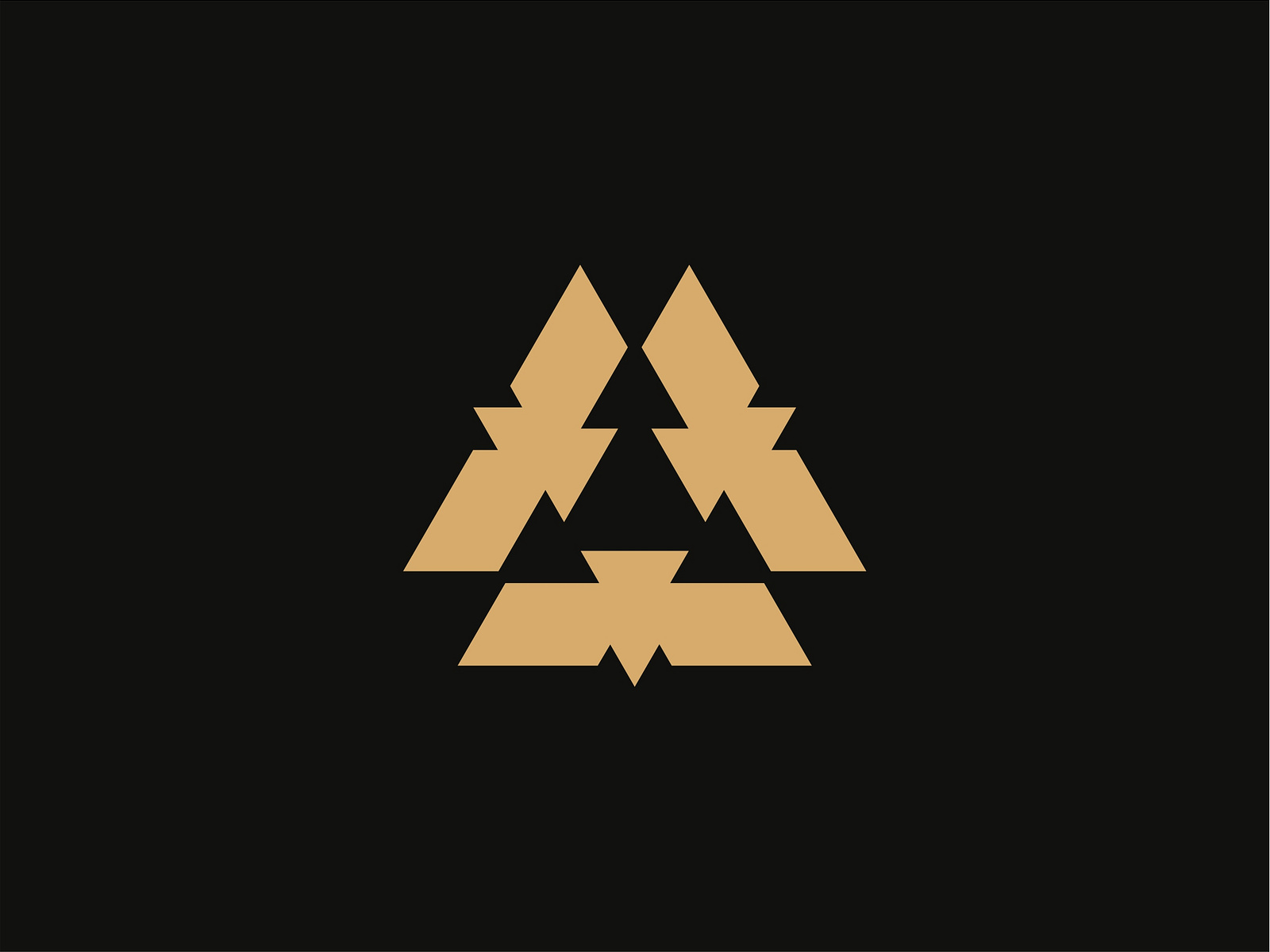 Three golden eagles by Adil Kais on Dribbble