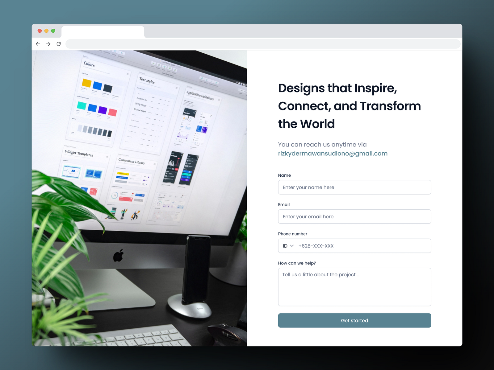 UI/UX Designer Services Website Design by Rizky Dermawan on Dribbble