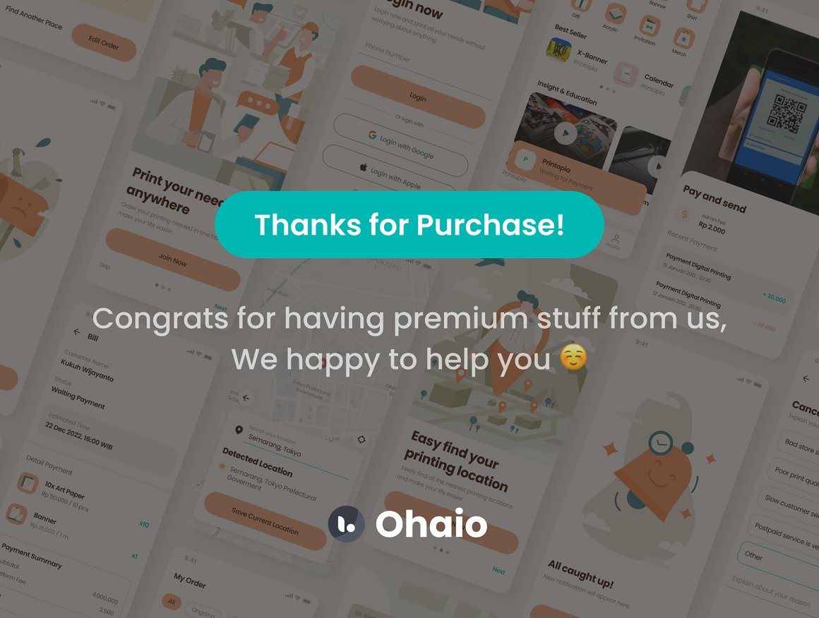 Printopia - Digital Printing Apps by Creative Fonts on Dribbble