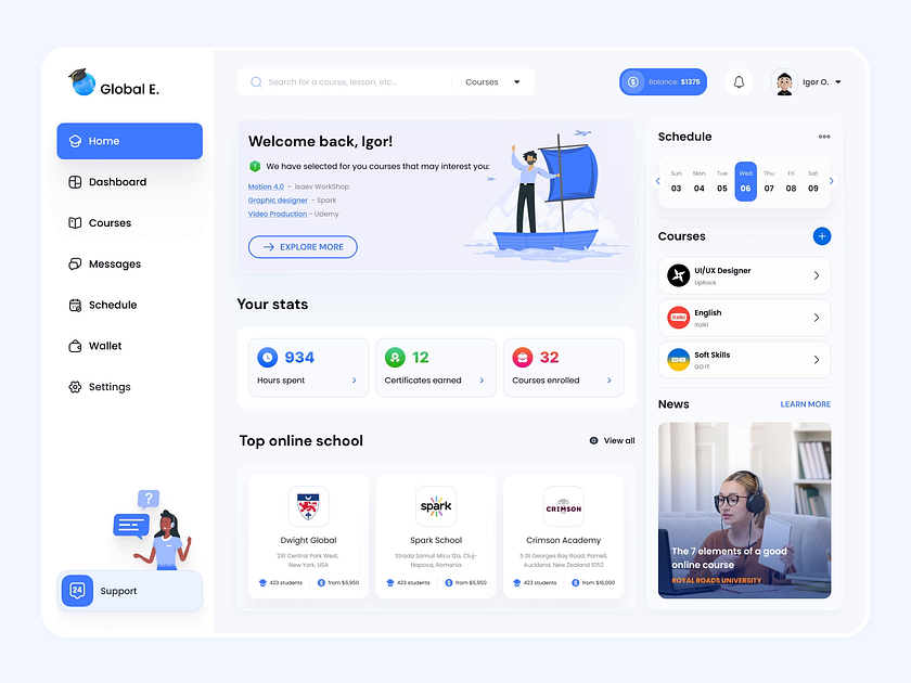 G.Bar by ZIPL Web Studio 🇺🇦 on Dribbble