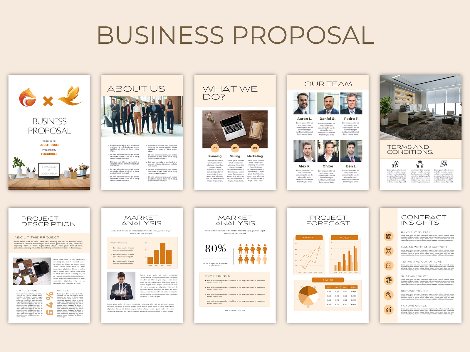 BUSINESS PROPOSAL by Areeba on Dribbble