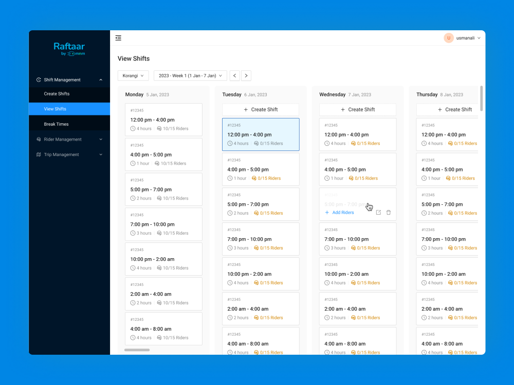 Fleet Management System | Web Portal | UI/UX Design | Figma by Abdullah ...