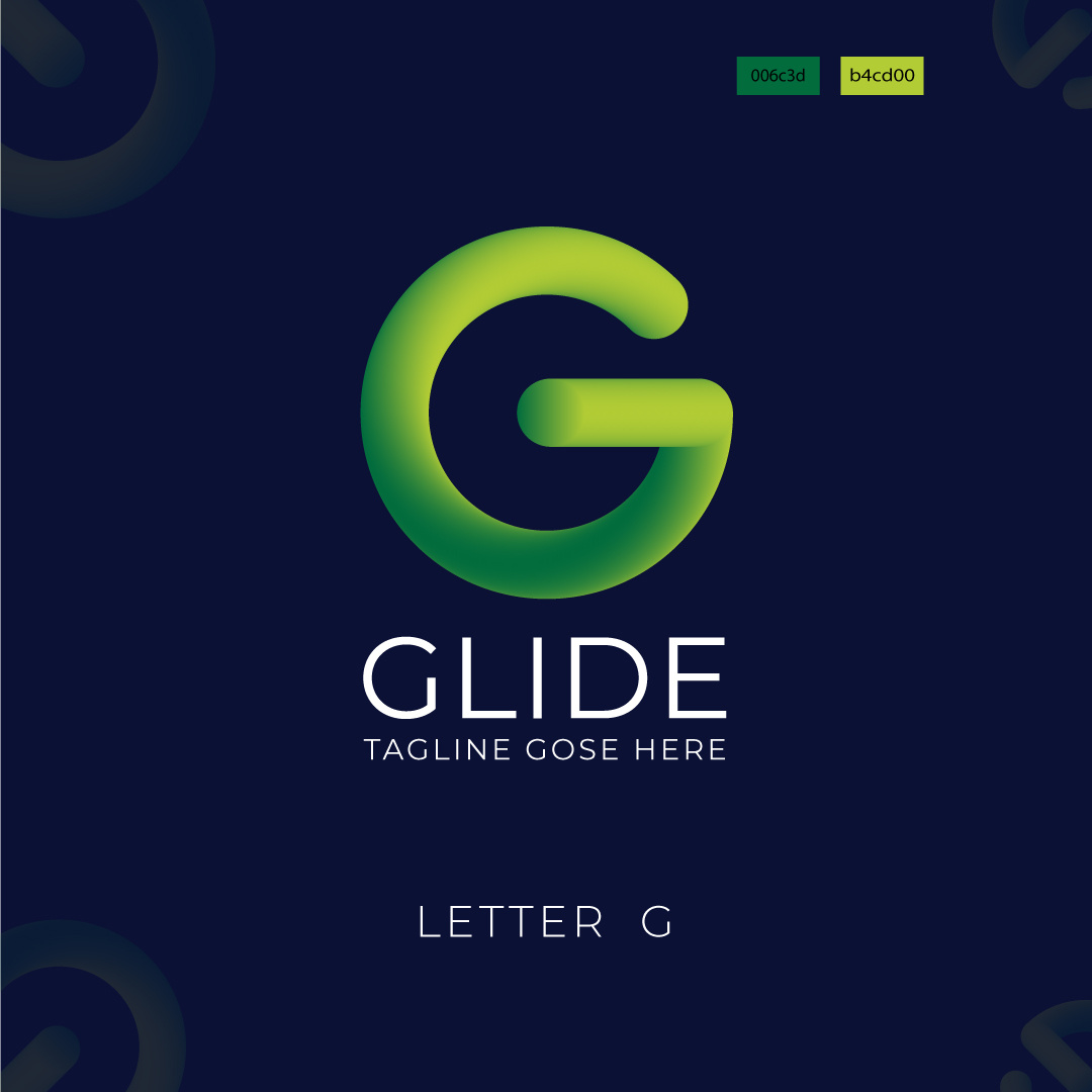 3D Letter G logo or Glide Logo by Numan Ahmed on Dribbble