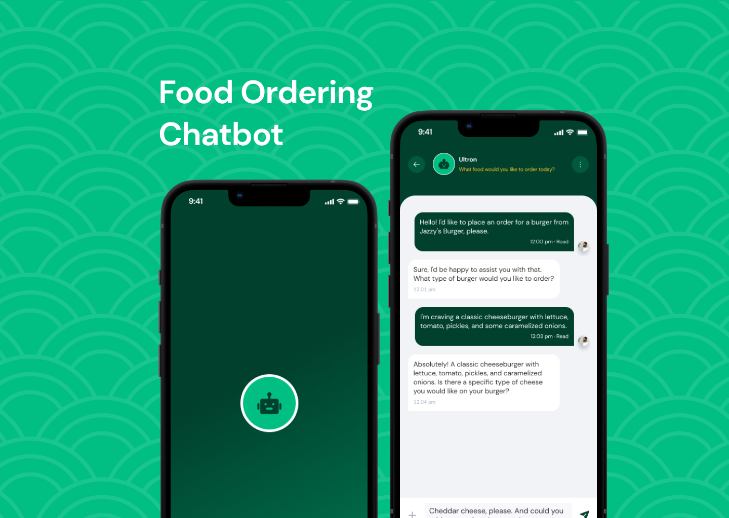 Food Ordering Chatbot by Samuel Aneme on Dribbble