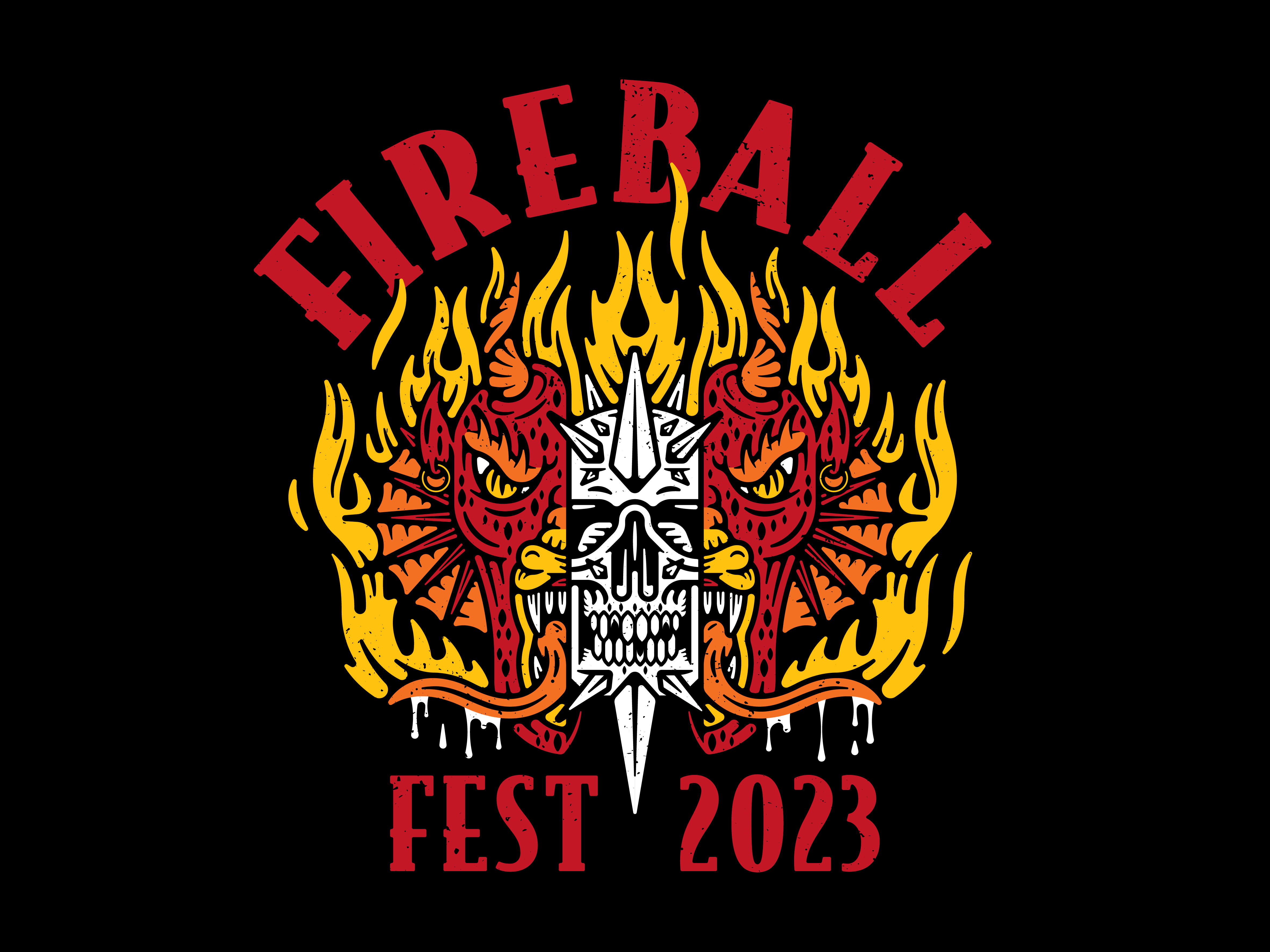 Fireball Whiskey Vector