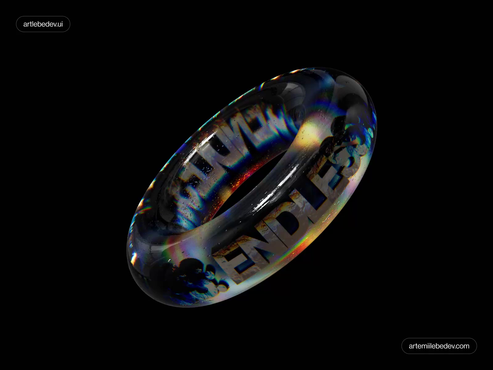 ENDLESS, 3D Experiment v2.0 by Artemii Lebedev on Dribbble