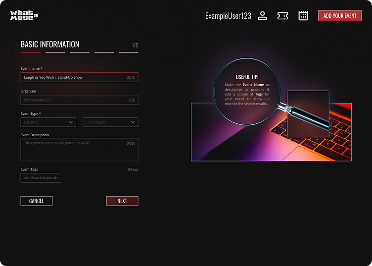What-A-Muse by Kacper Kalinowski on Dribbble