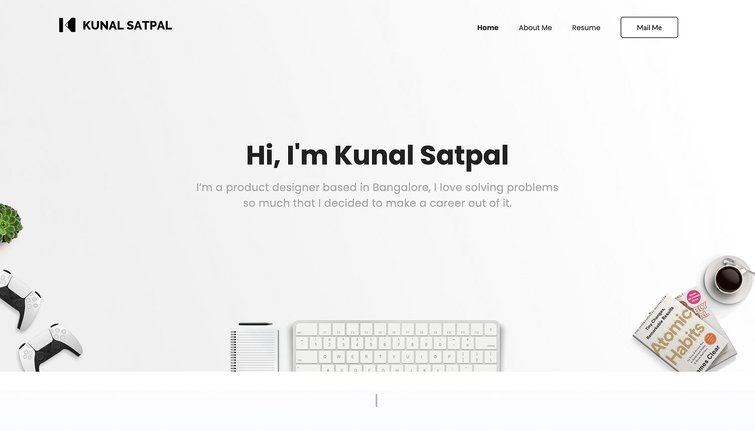 Portfolio Update by Kunal Satpal on Dribbble