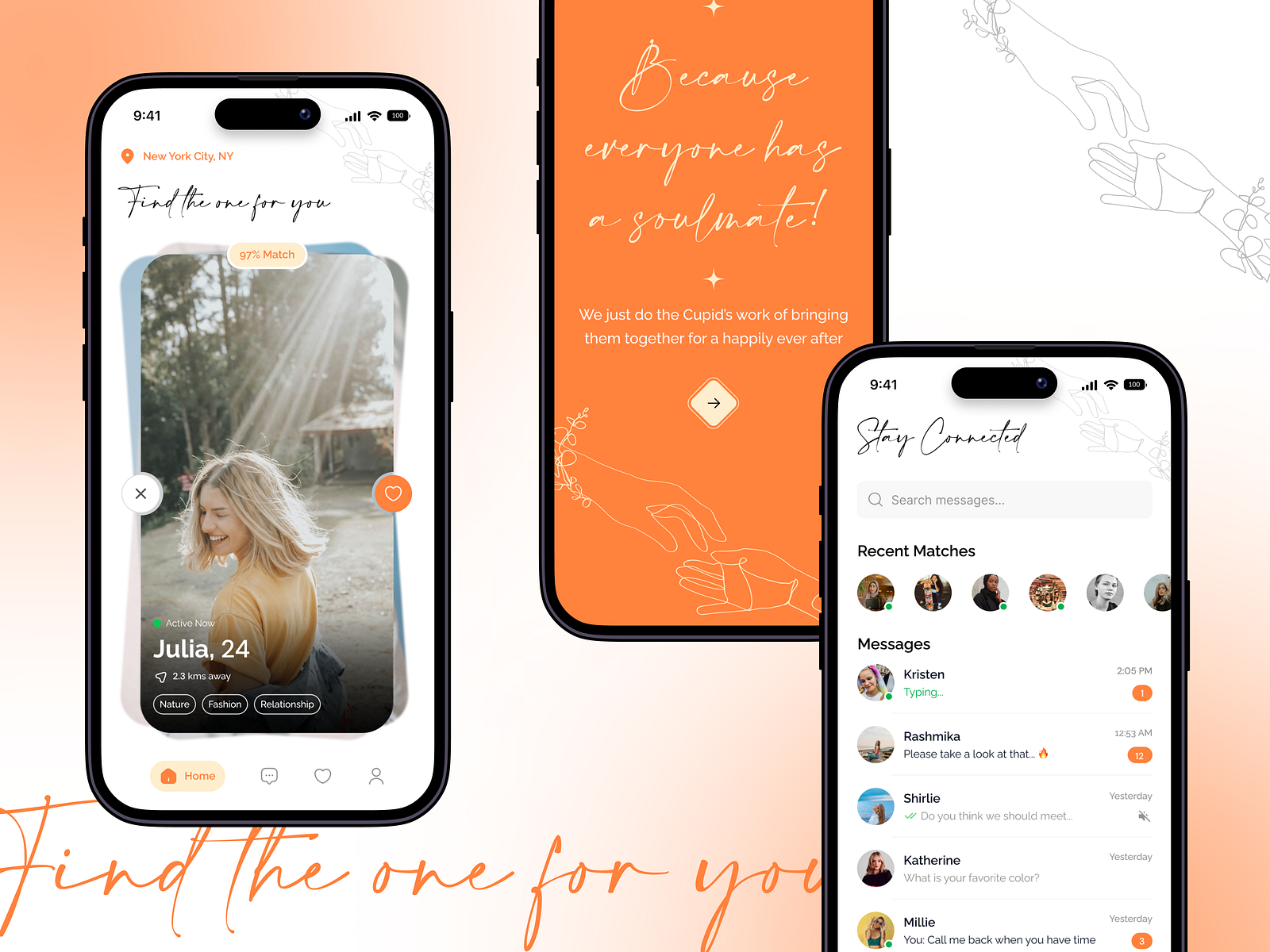 Modern Ios Dating App By Tanuj Agarwal For Nickelfox Uiux Design On Dribbble