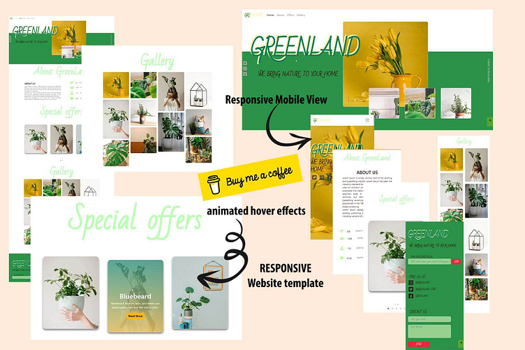 ⭐️FREE ⭐️ Product Marketing Website template by shahrzad aslami on Dribbble