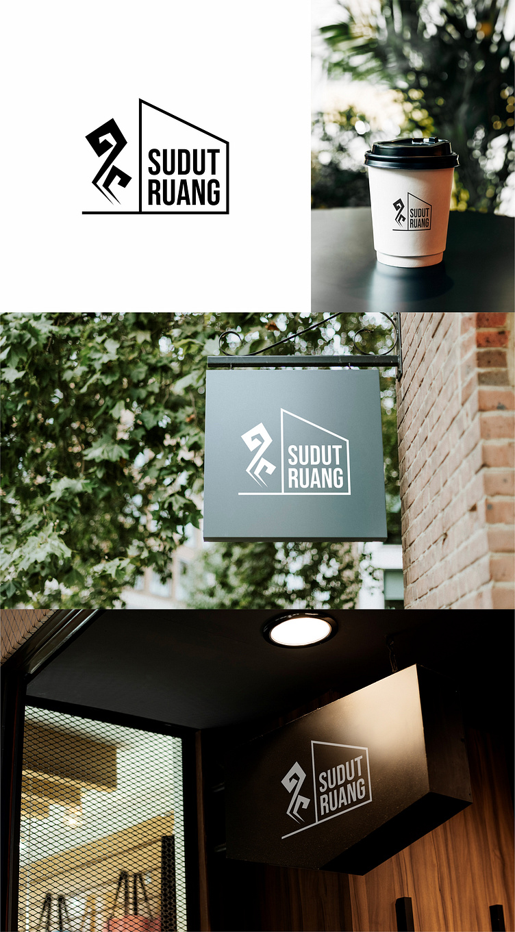 Logo Design Kedai Sudut Ruang by Izzudin Habib on Dribbble