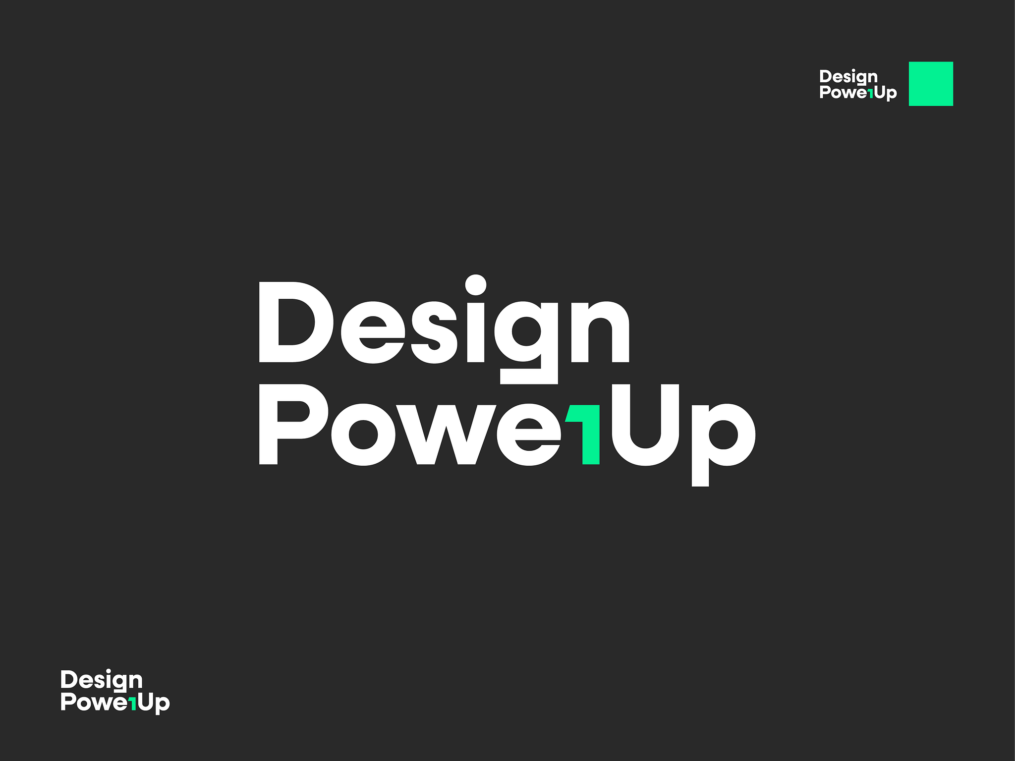 Design Power Up wordmark by Slavisa Dujkovic | logo on Dribbble
