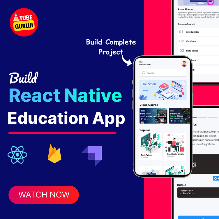 Complete React Native Educational App Tutorial by Game on Dribbble