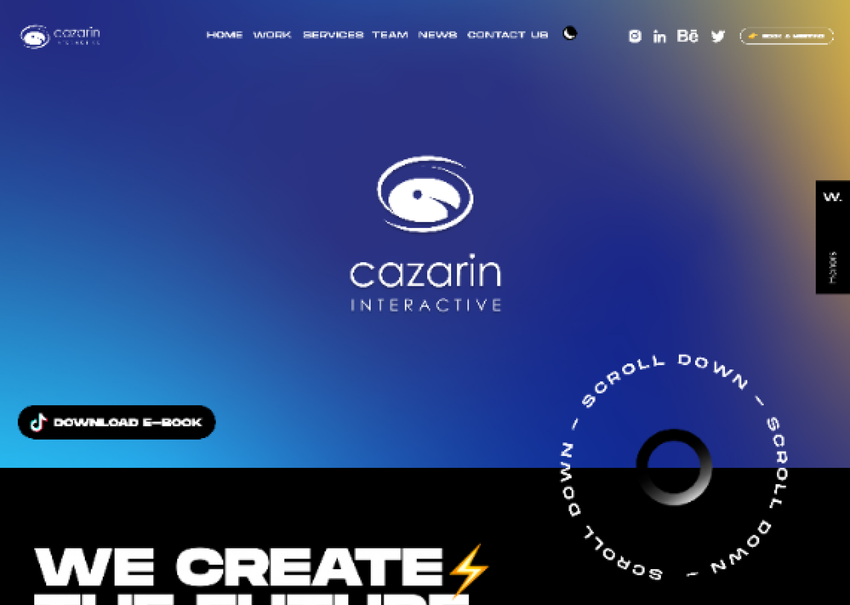 Cazarin Interactive by Roman (Vicktorovich) Korneev on Dribbble