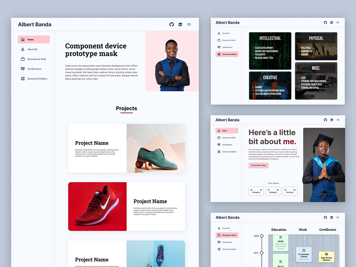 Browse thousands of Software Engineer Portfolio images for design ...