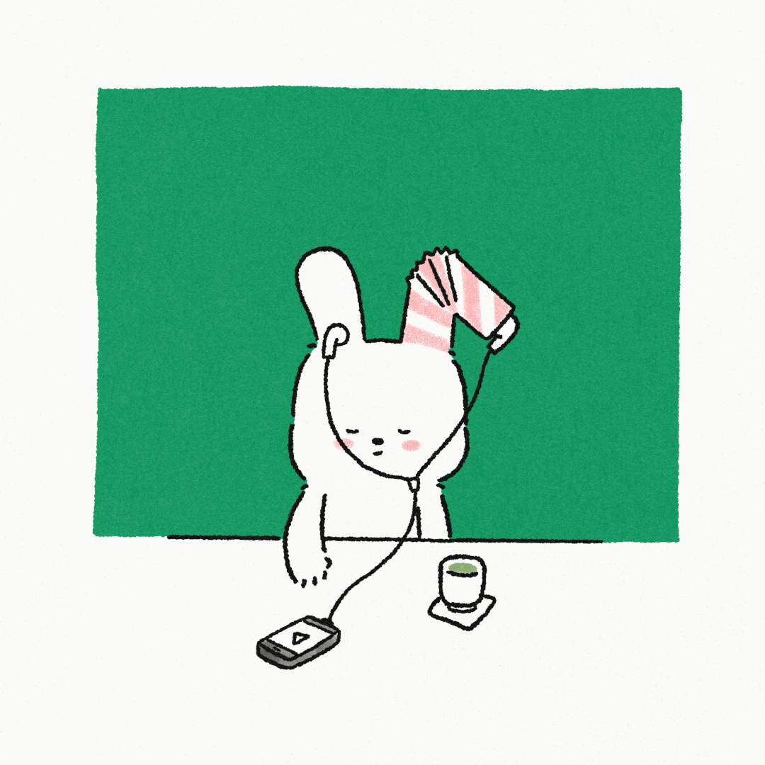 Lofi Rabbit by Jormation on Dribbble
