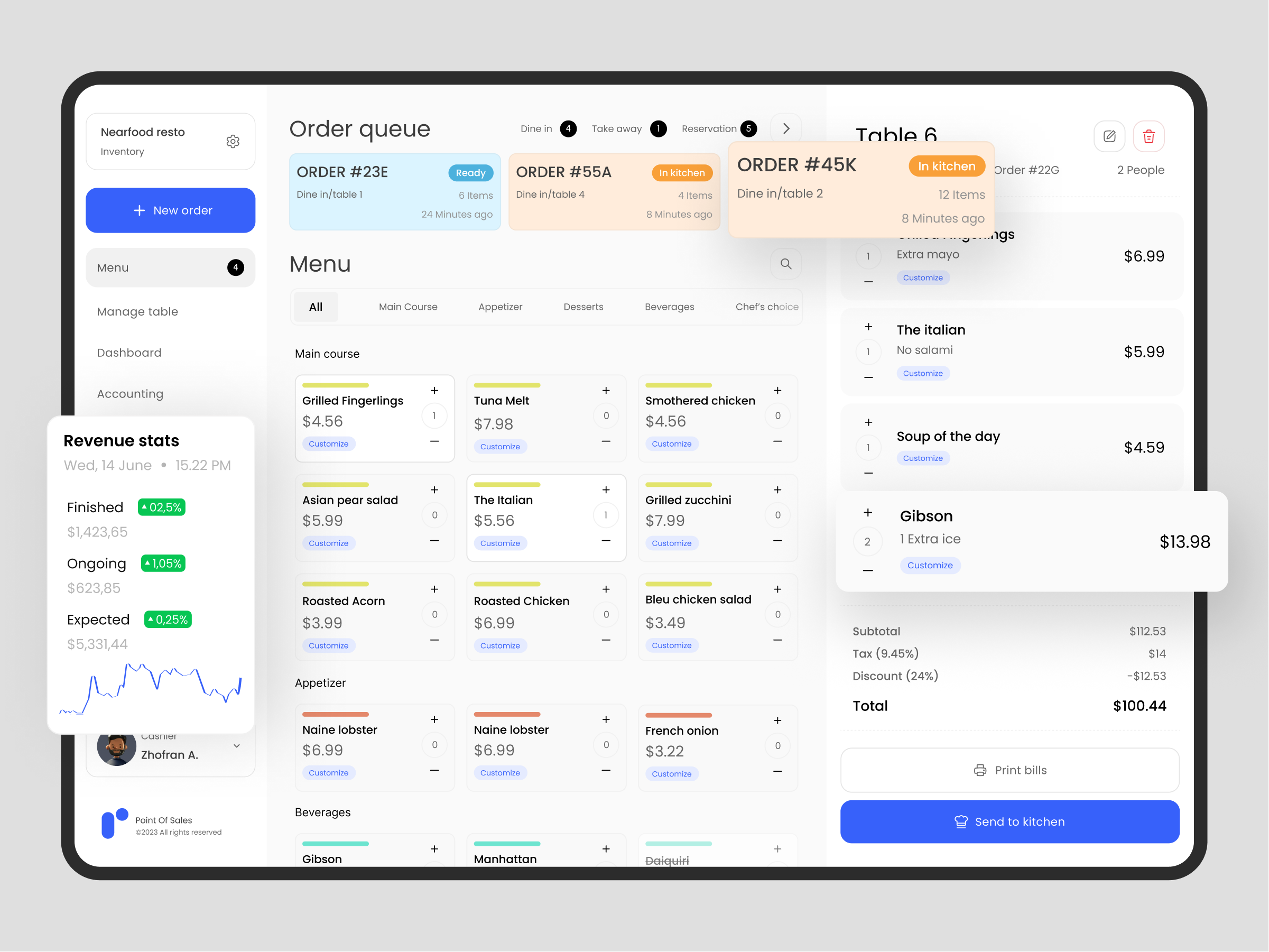Cashier Dashboard designs, themes, templates and downloadable graphic ...