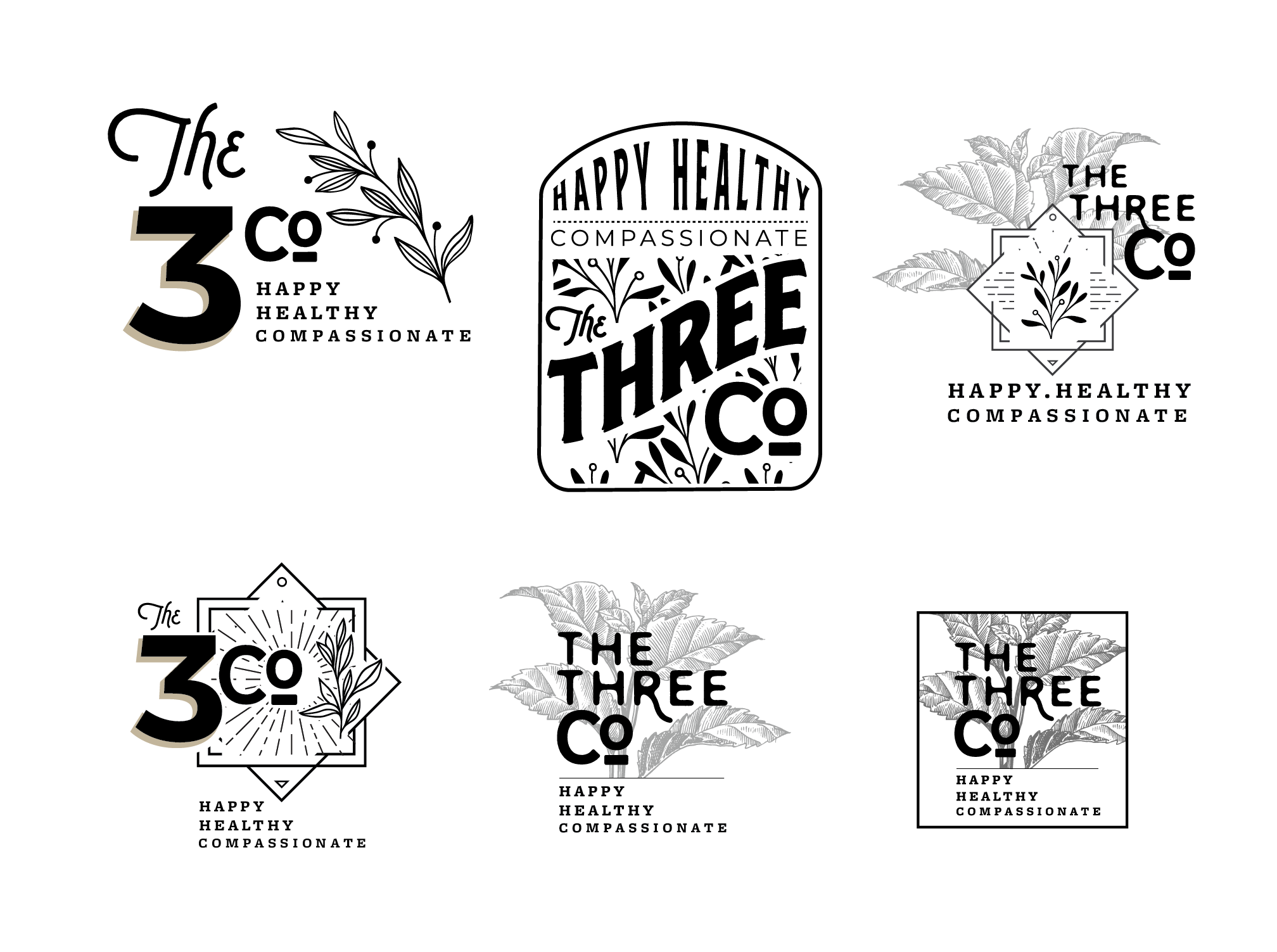 The Three Co by Madison Messina on Dribbble