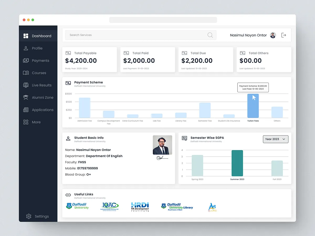 Student Portal designs, themes, templates and downloadable graphic ...