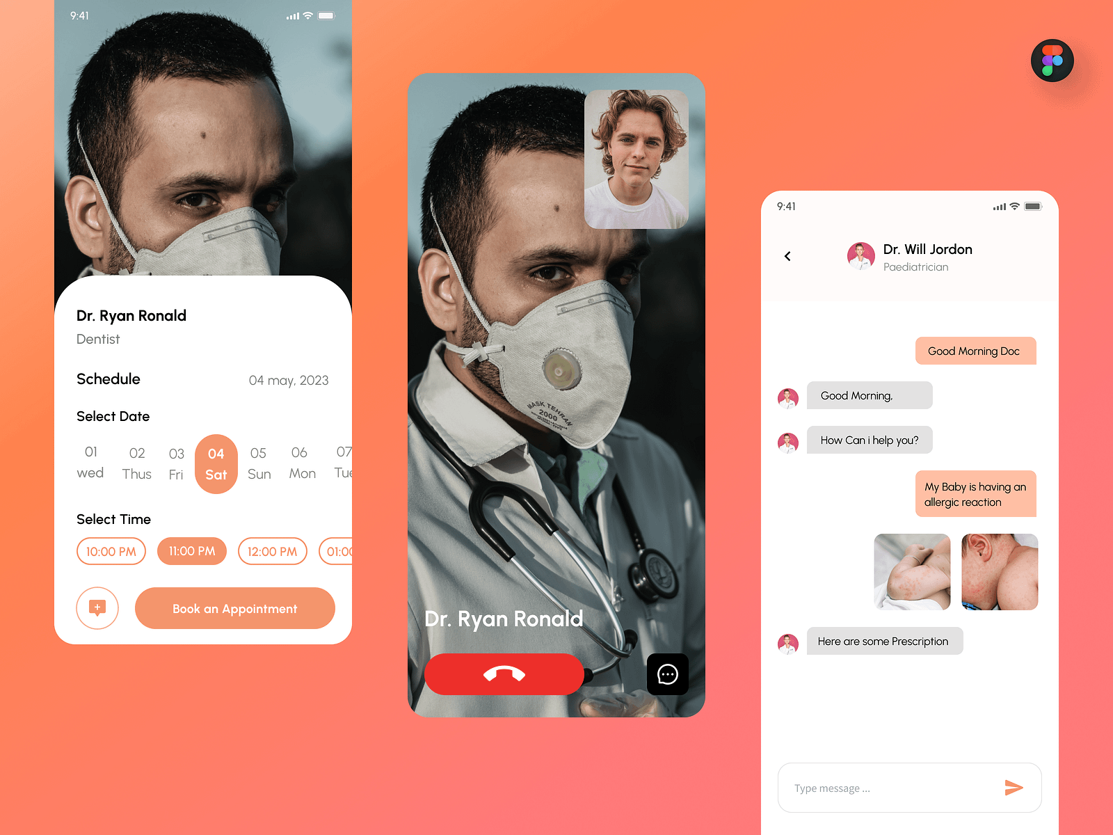 Healthcare App UI/UX by 97ProStudio on Dribbble