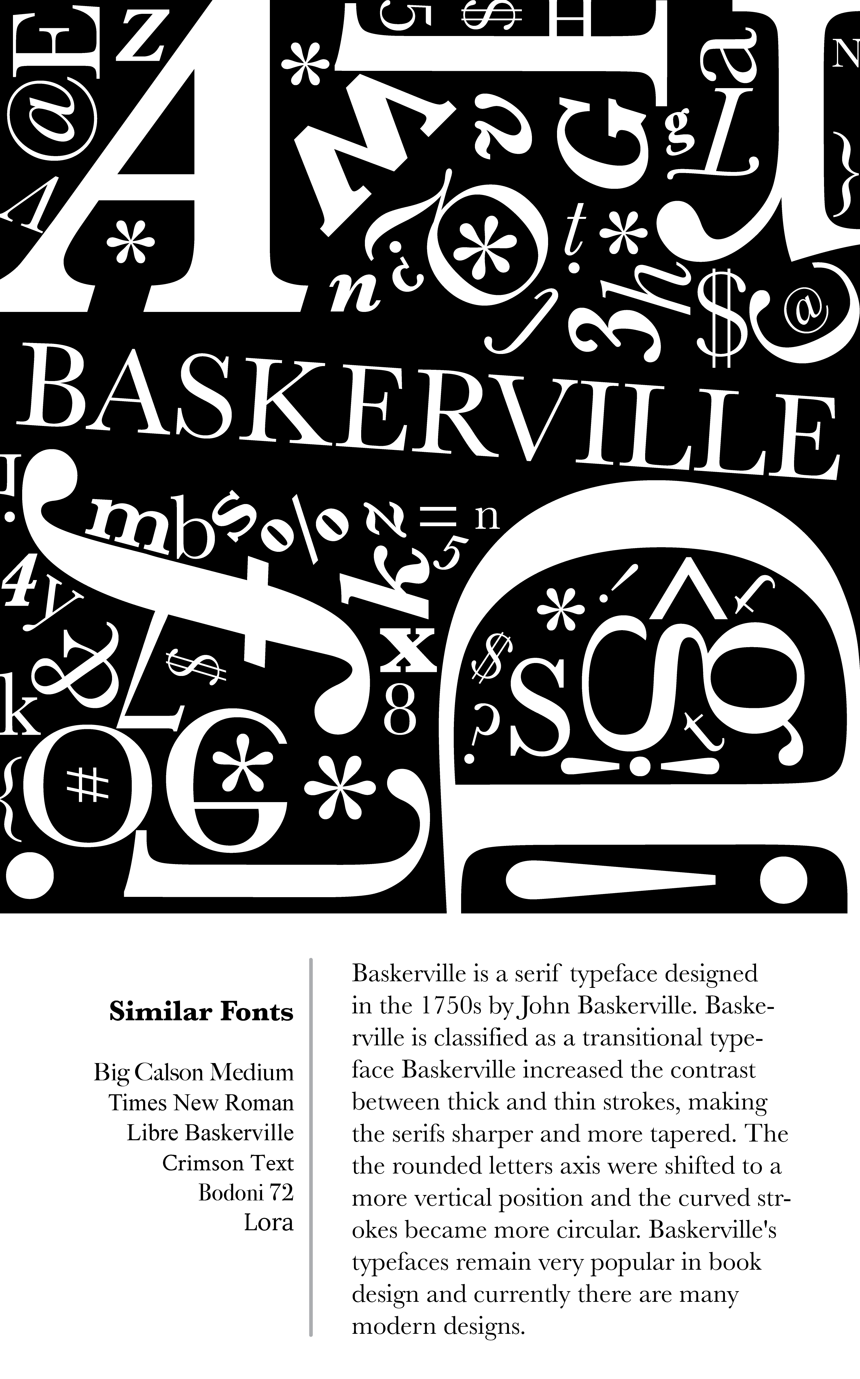 Baskerville Typeface