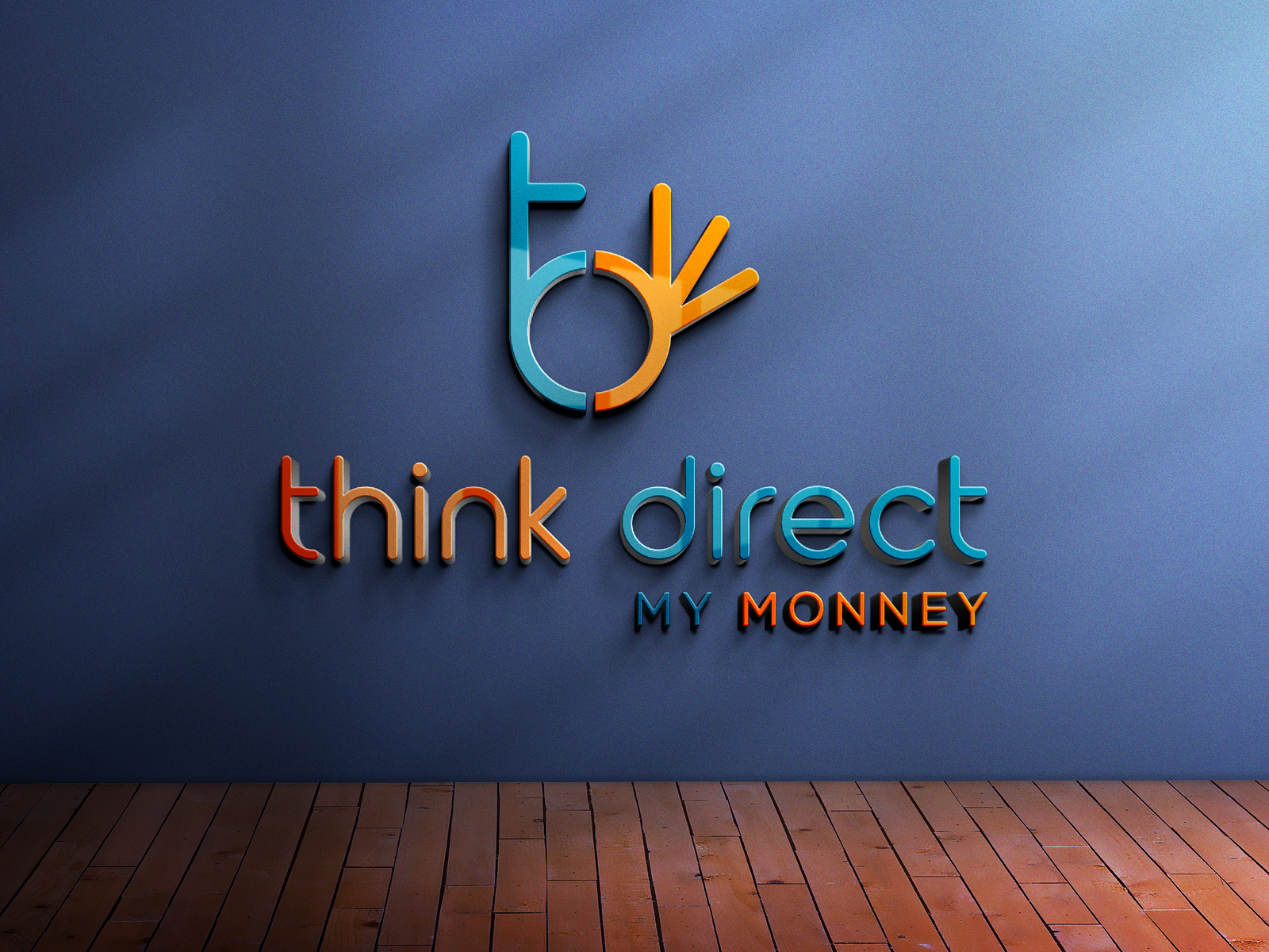 Think Direct Logo by Mehedi Talukdar on Dribbble