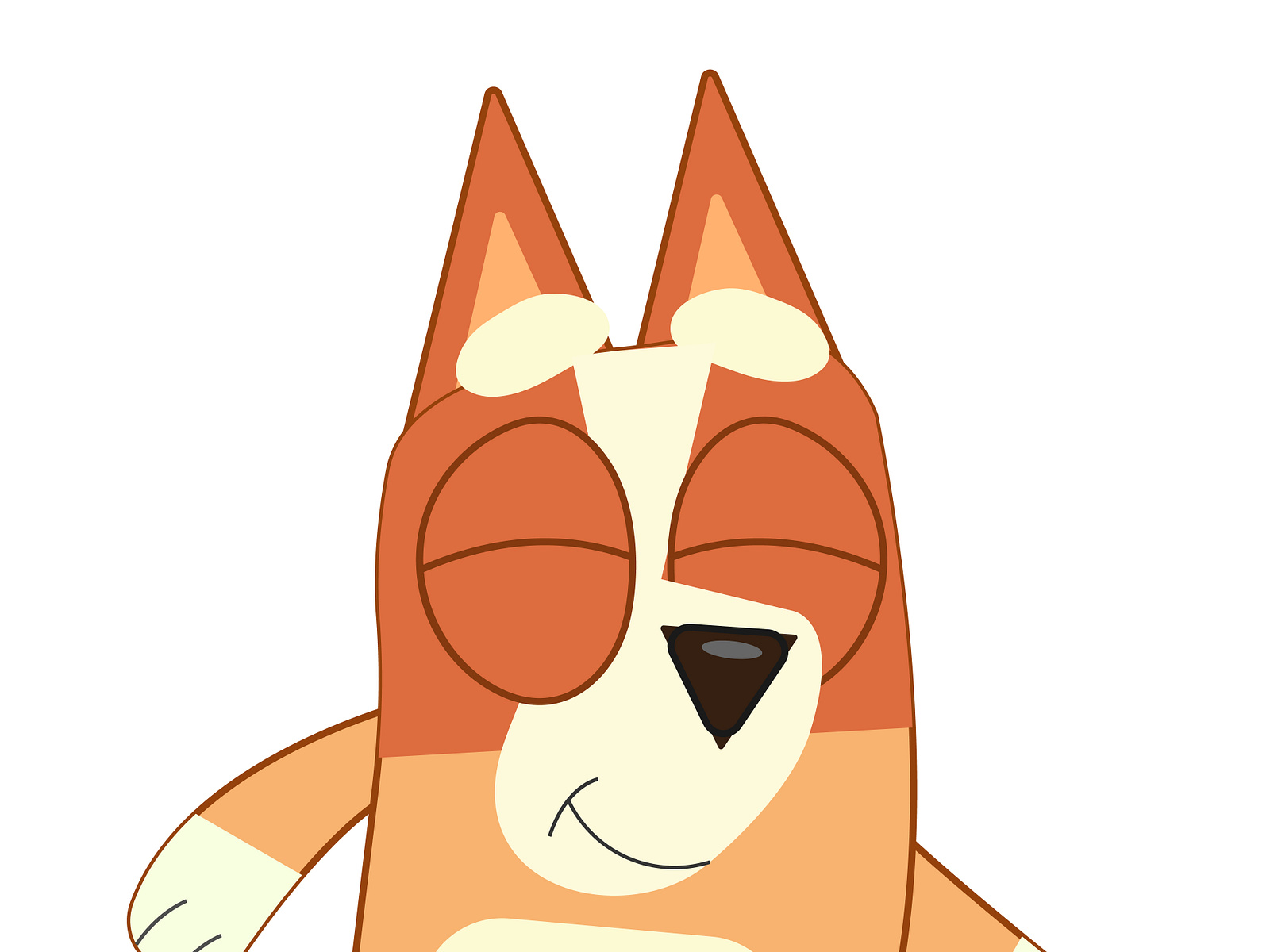 Bluey cartoon by Ann Maliga on Dribbble