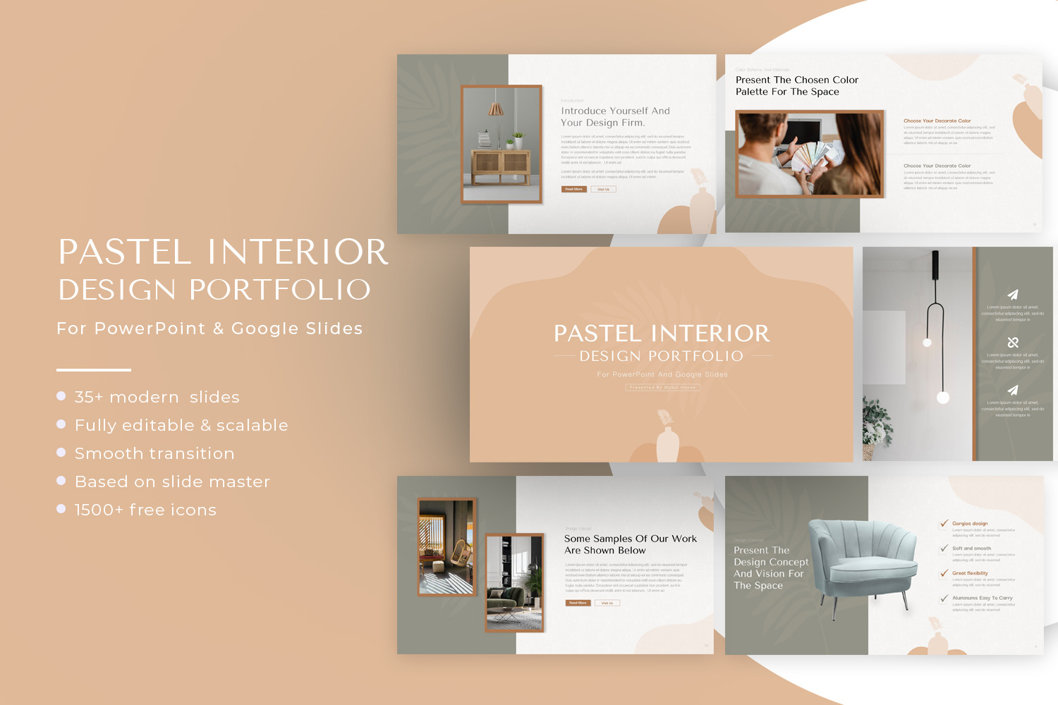 Interior Design Portfolio Layout