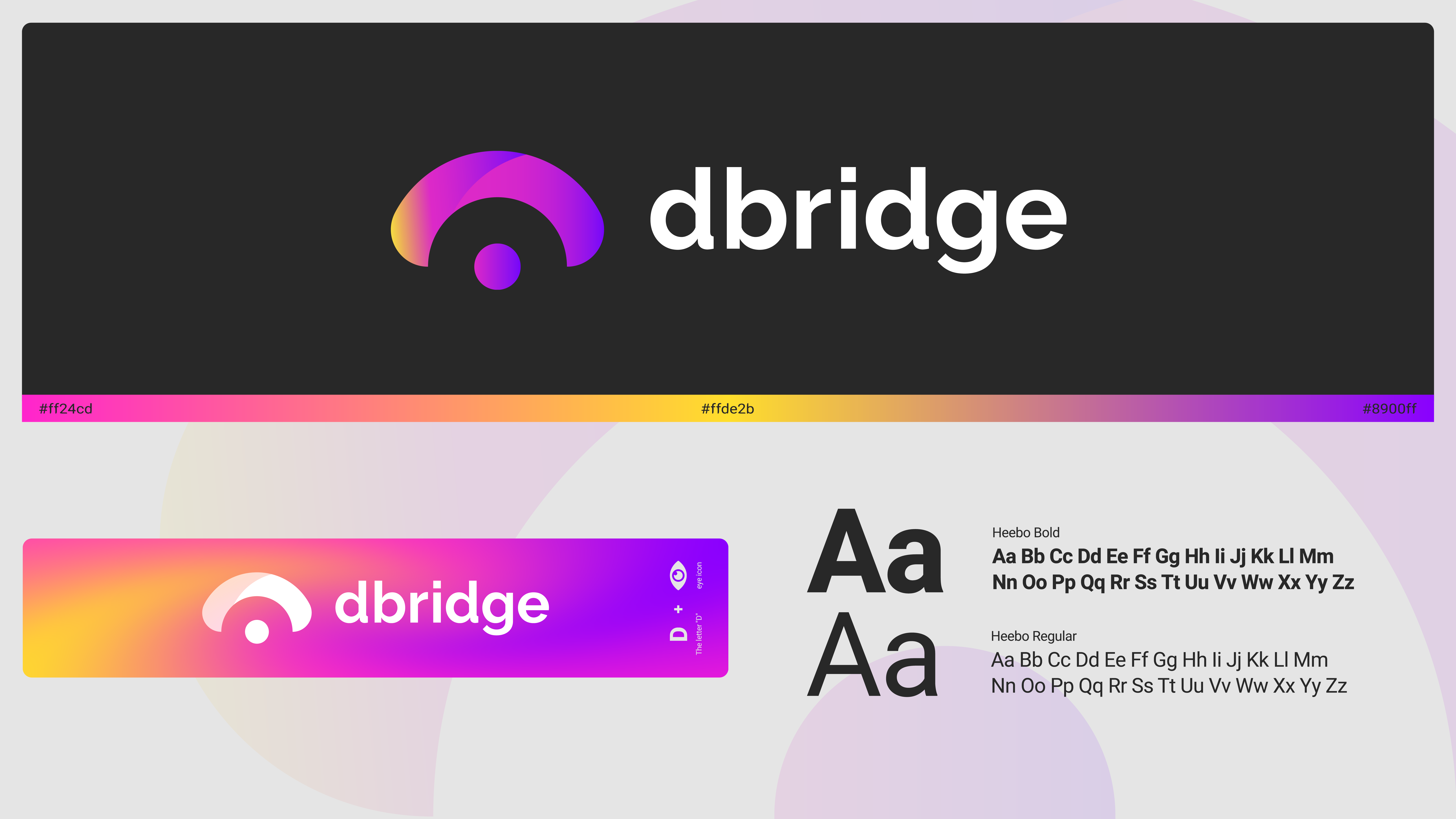 dbridge identity by Mark Vilther on Dribbble