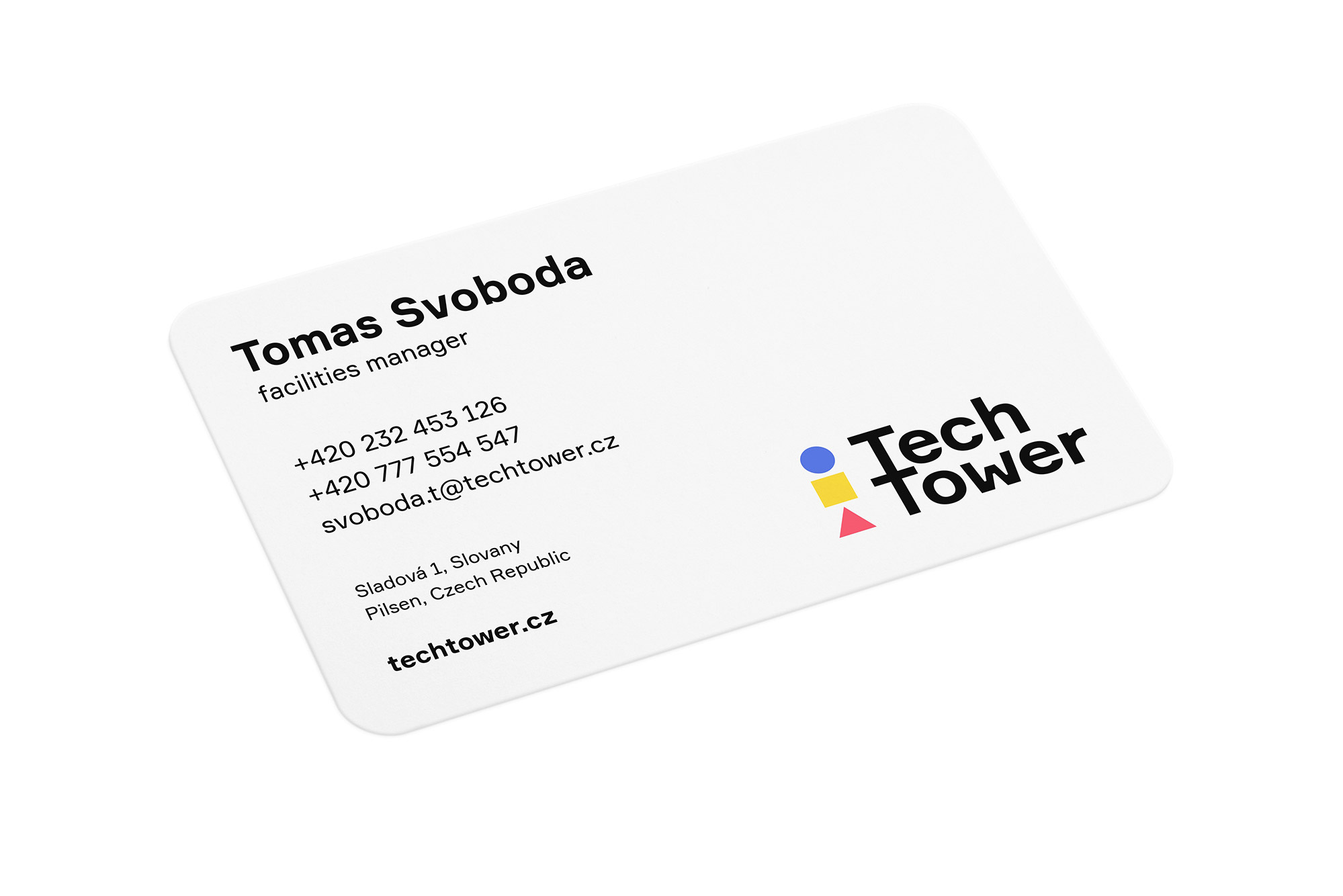 TechTower visual identity by Dima Strapchev on Dribbble
