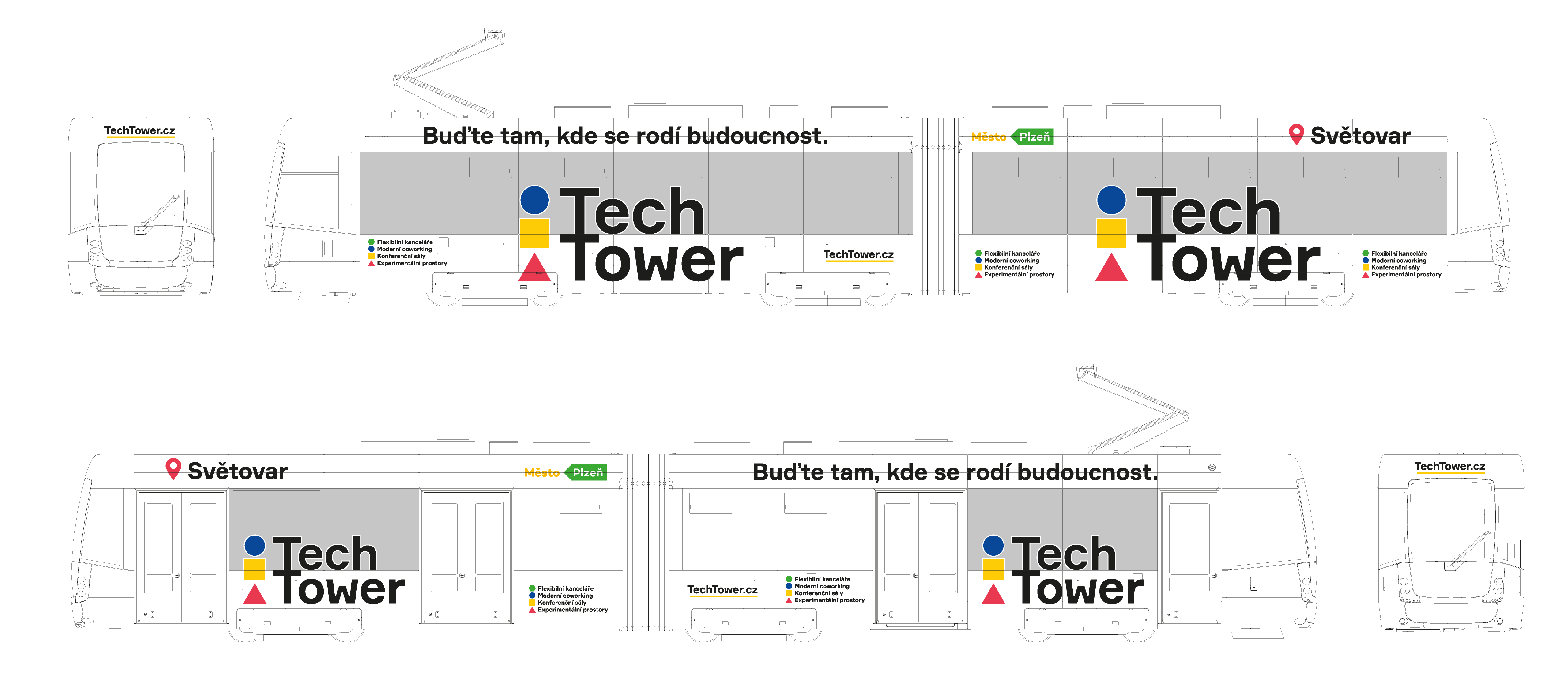 TechTower visual identity by Dima Strapchev on Dribbble
