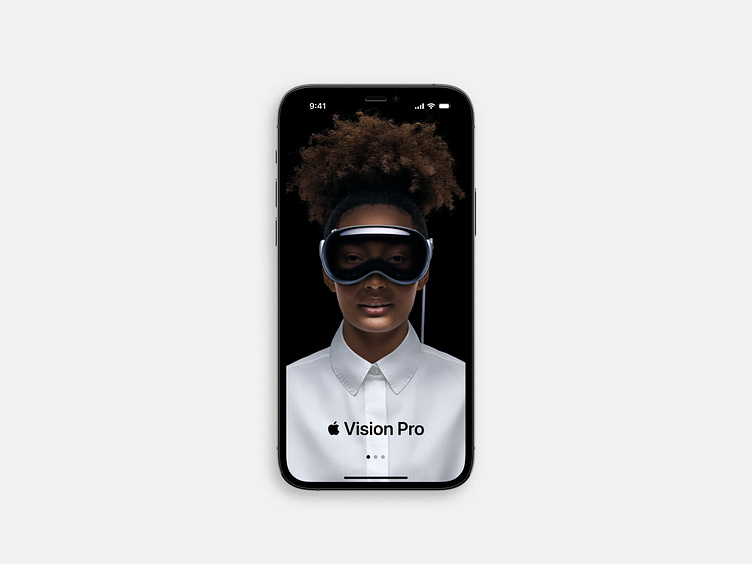 Apple App - Vision Pro App UI Concept (DailyUI : 005) by Kamal Sheta on ...