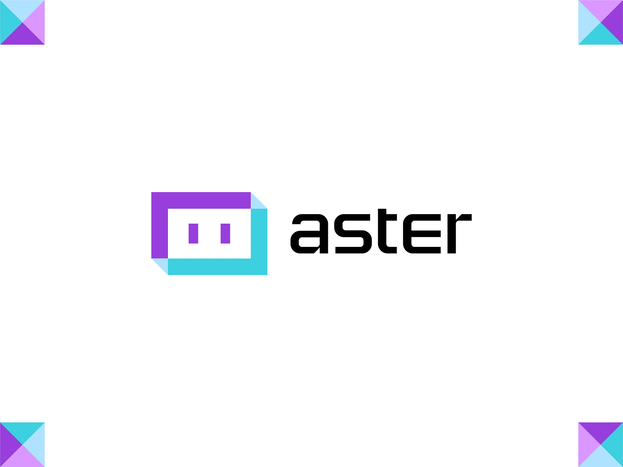 aster_ai, robot, chatbot logo design by Next Mahamud on Dribbble