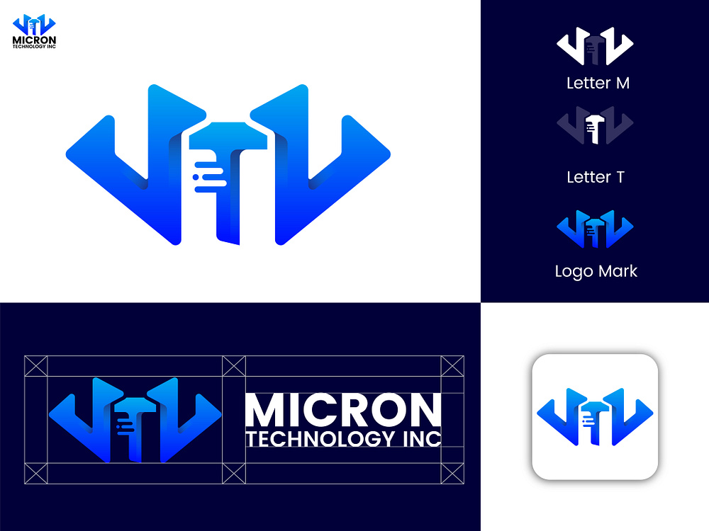 Micron Tech Logo And Branding designs, themes, templates and ...