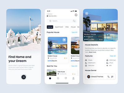 Home Find App UI designs, themes, templates and downloadable graphic ...