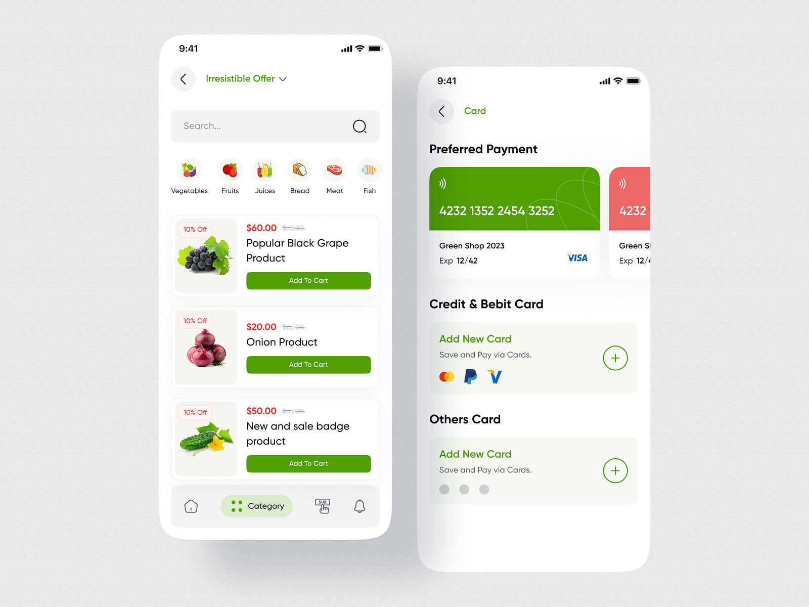 Grocery App Ui Kit By Oyasim Ahmed On Dribbble