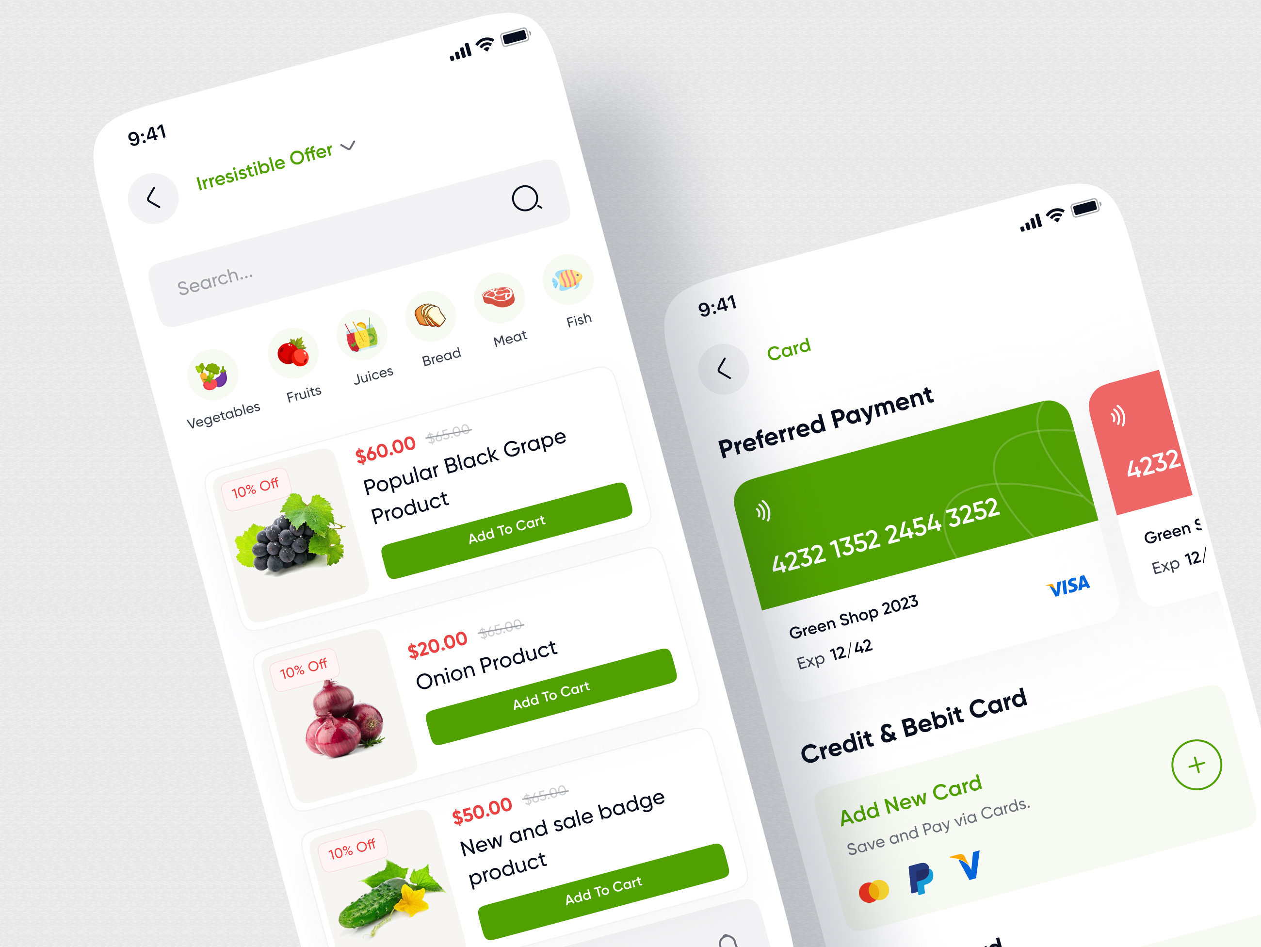 Grocery App Ui Kit By Oyasim Ahmed On Dribbble