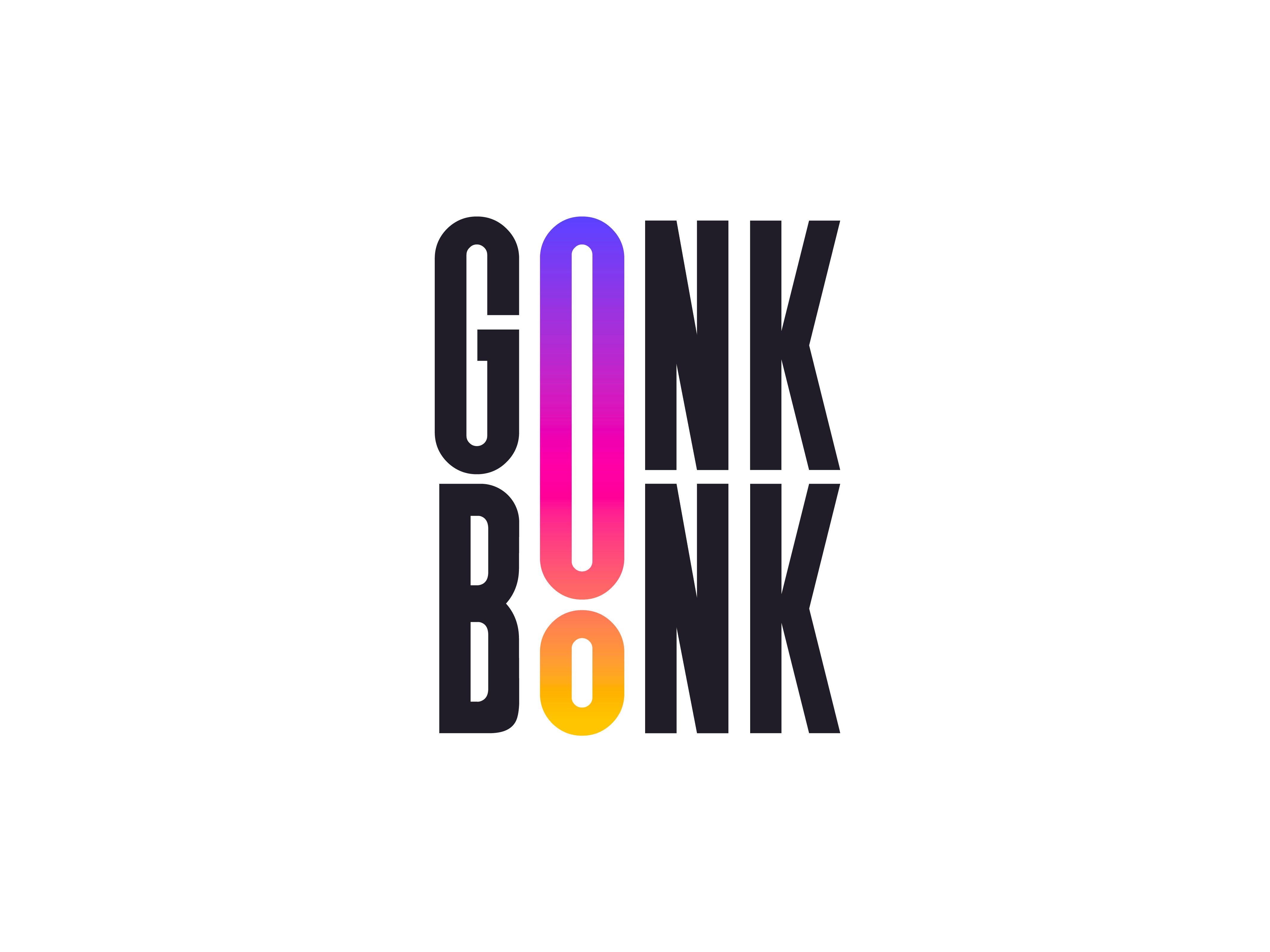 GONKBONK logo design by Wegrow on Dribbble