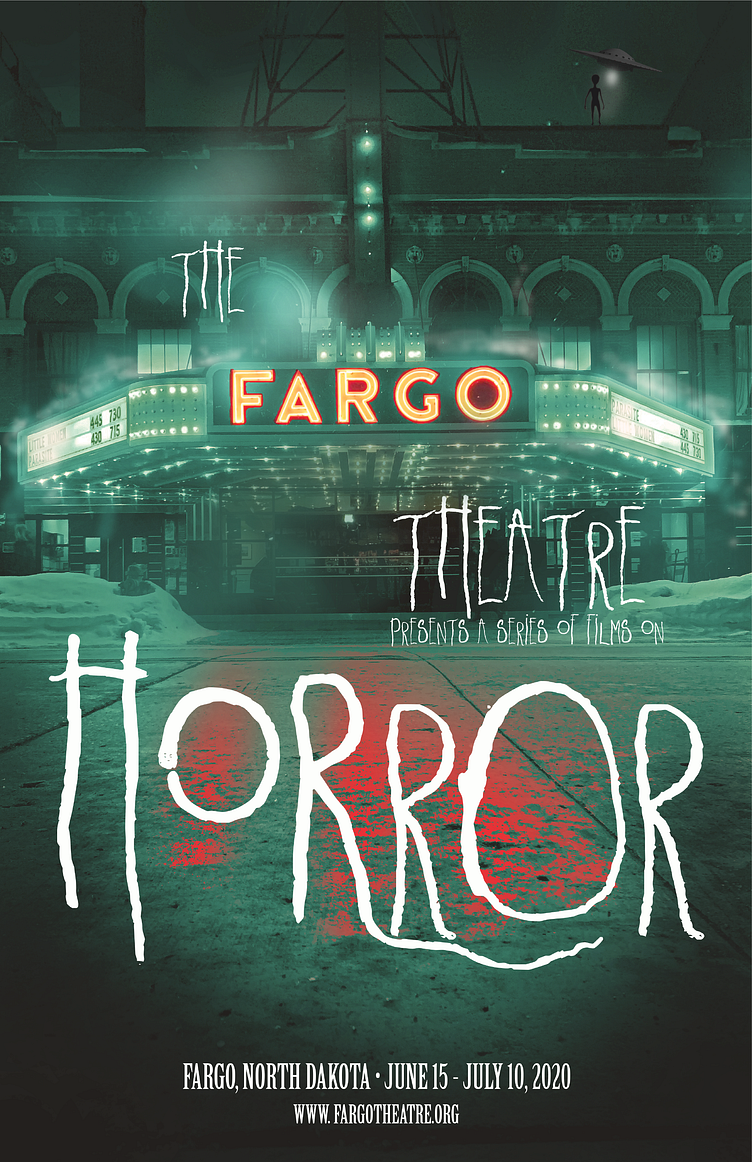 Horror poster design by Olivia Koskela on Dribbble