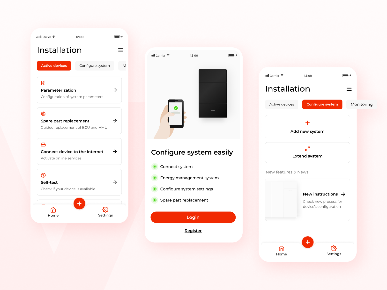 Device installation app concept by Angelina Khomenko for R&D Wrocław ...