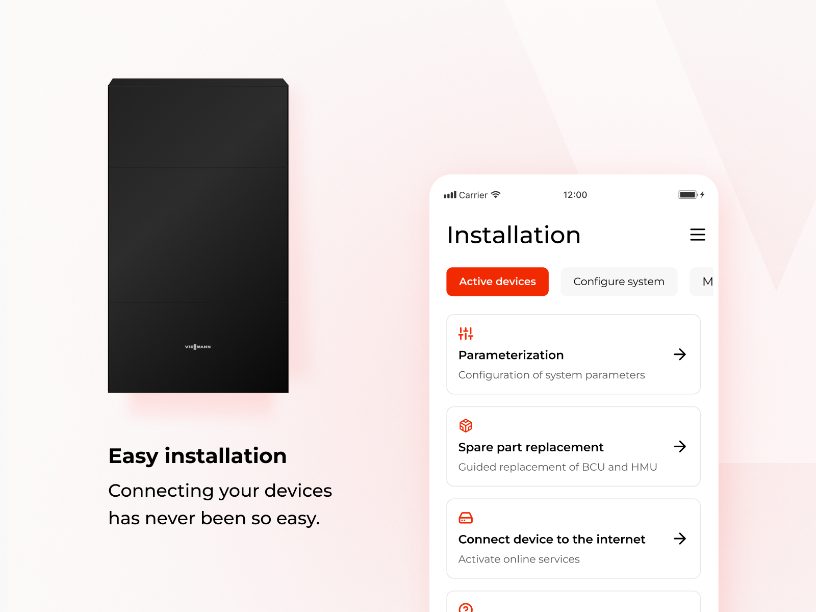 Device installation app concept by Angelina Khomenko for R&D Wrocław ...