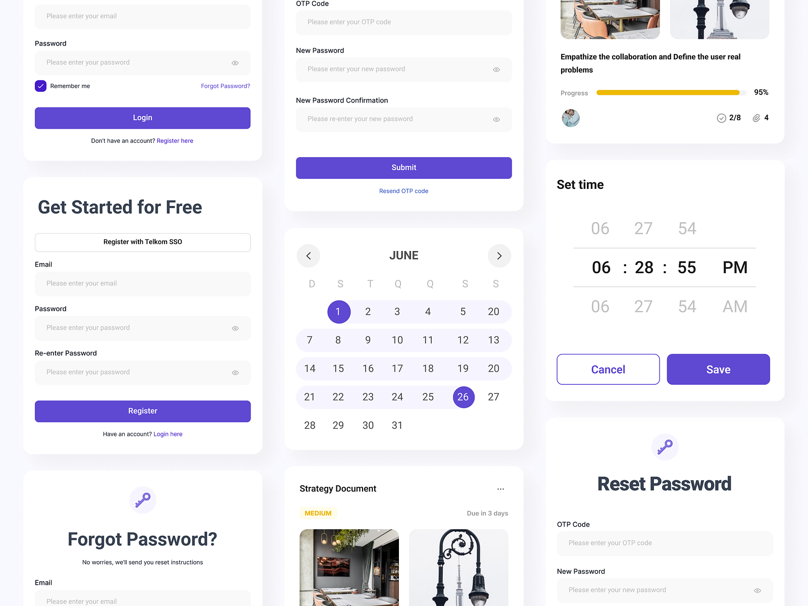 ScrumThink - Modern and Intuitive Web Component Design by Annas Aisya ...