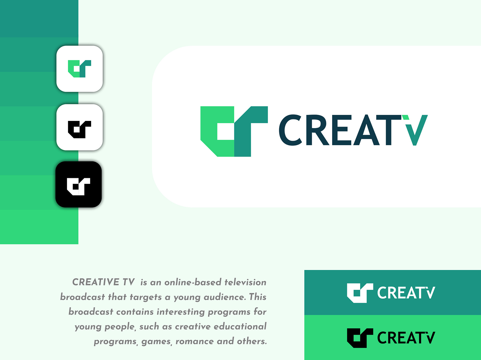 Creative CR logo (for Sale) by Rahmad Fadly on Dribbble