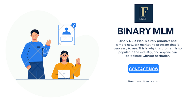Binary Mlm Software By Fine Mlm On Dribbble