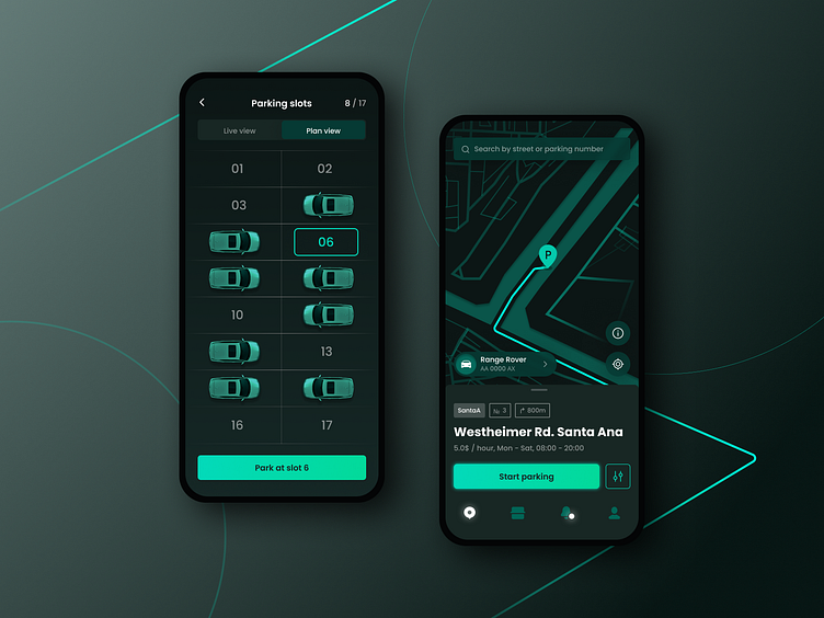 Parking App UI Design by Initio TechMedia Pvt Ltd on Dribbble
