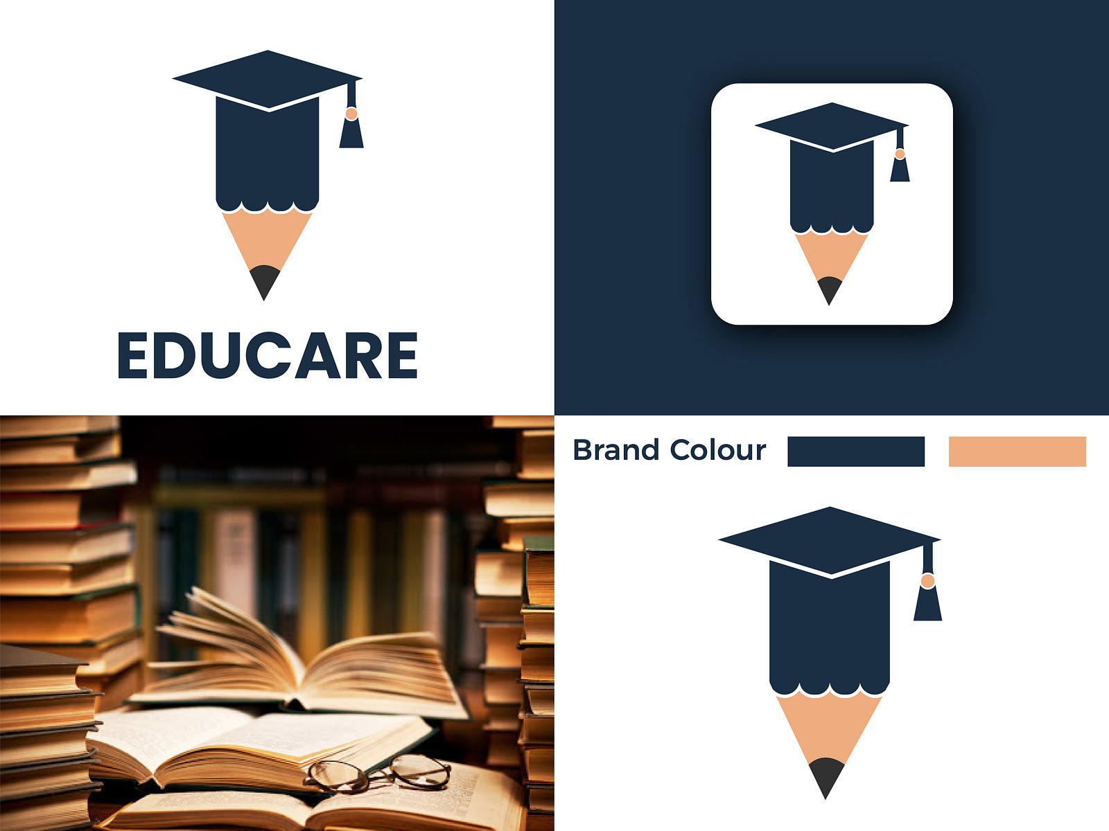 Educare - Logo Designe by Jihad Mahmud on Dribbble