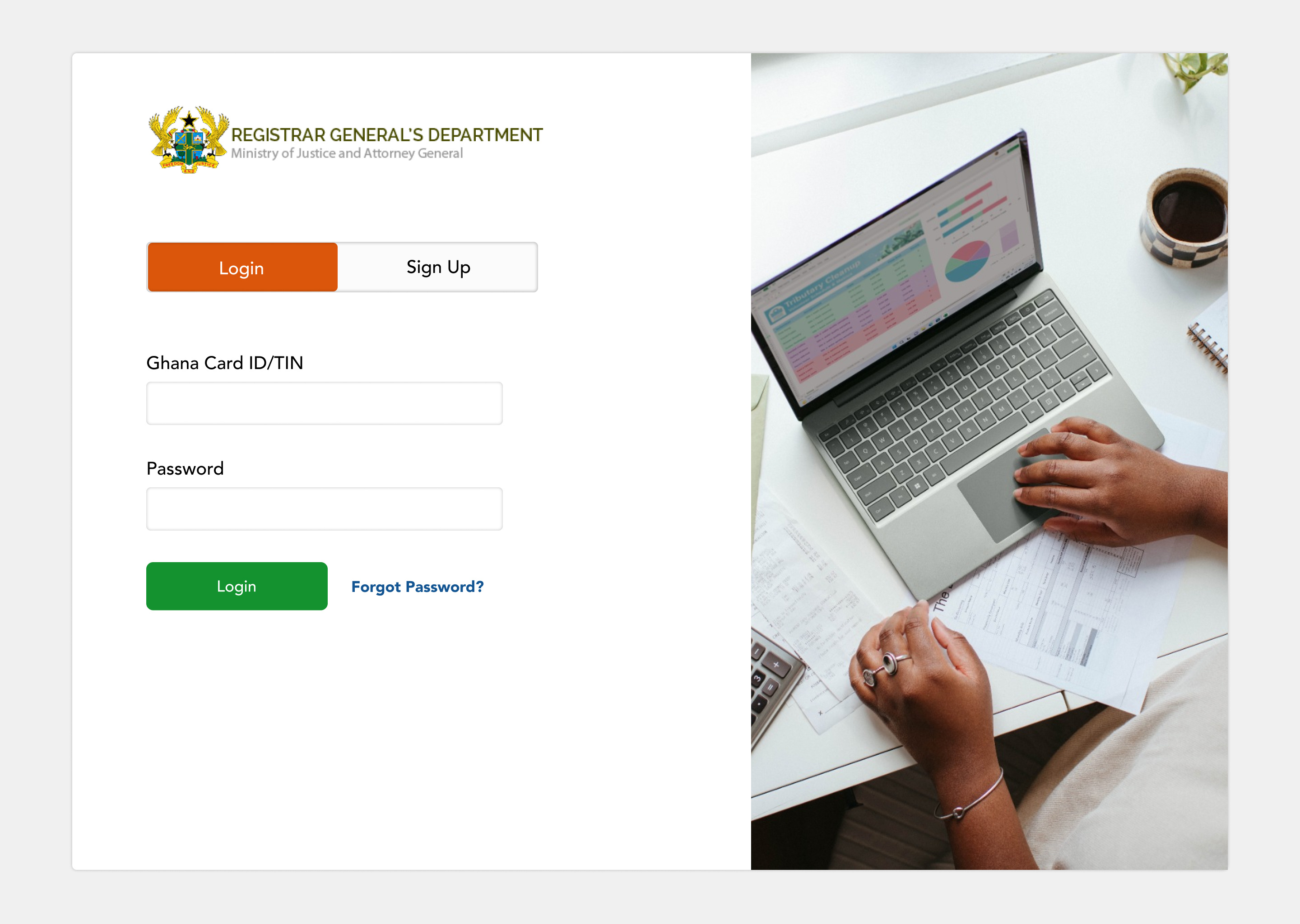 Registrar General Department Redesign (Ghana) by Joseph-Albert Kuuire ...