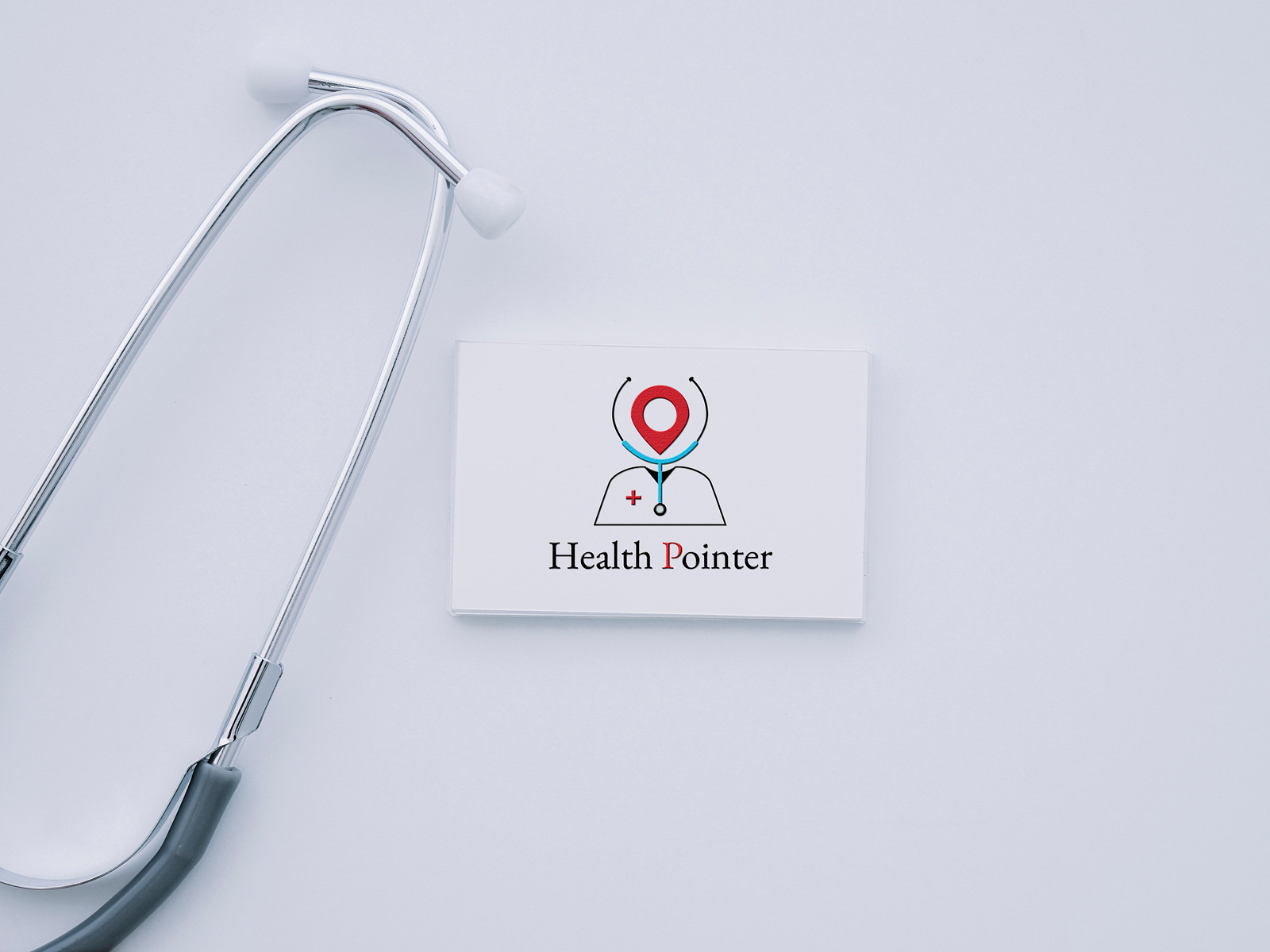 Health Pointer (unused logo) by Graphic Aim on Dribbble