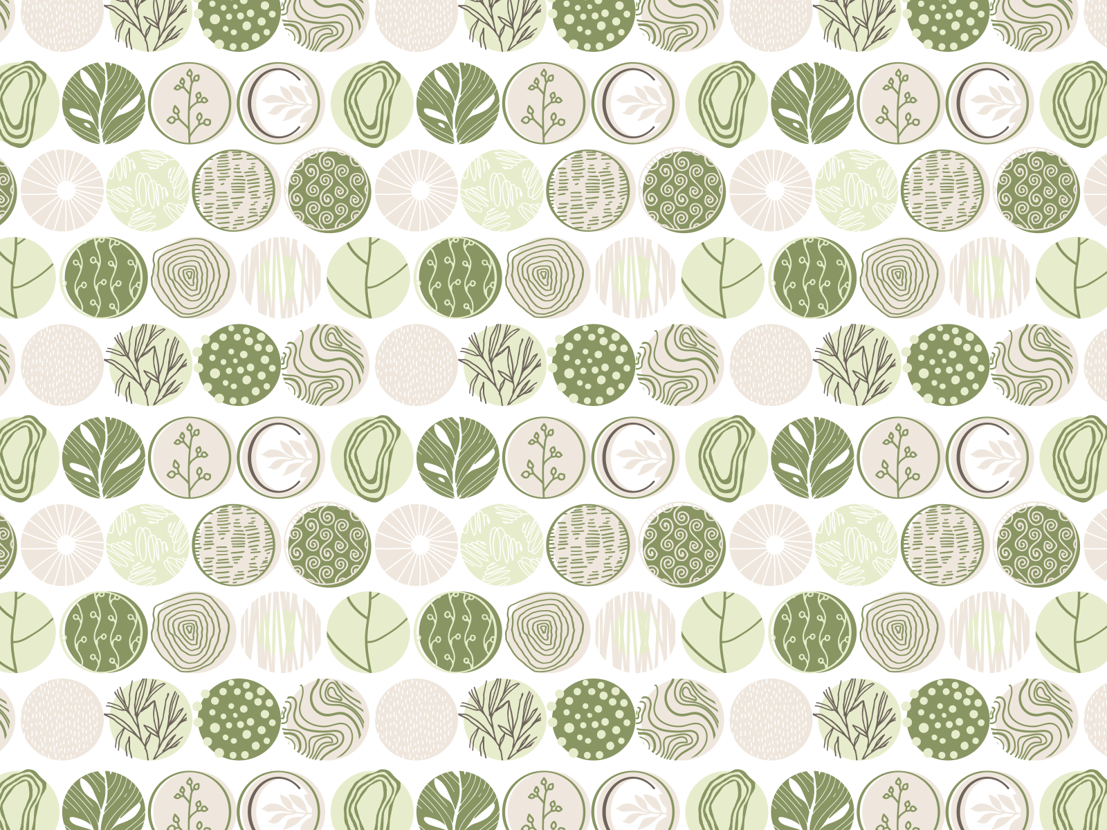Eco pattern by Tamara Radke on Dribbble